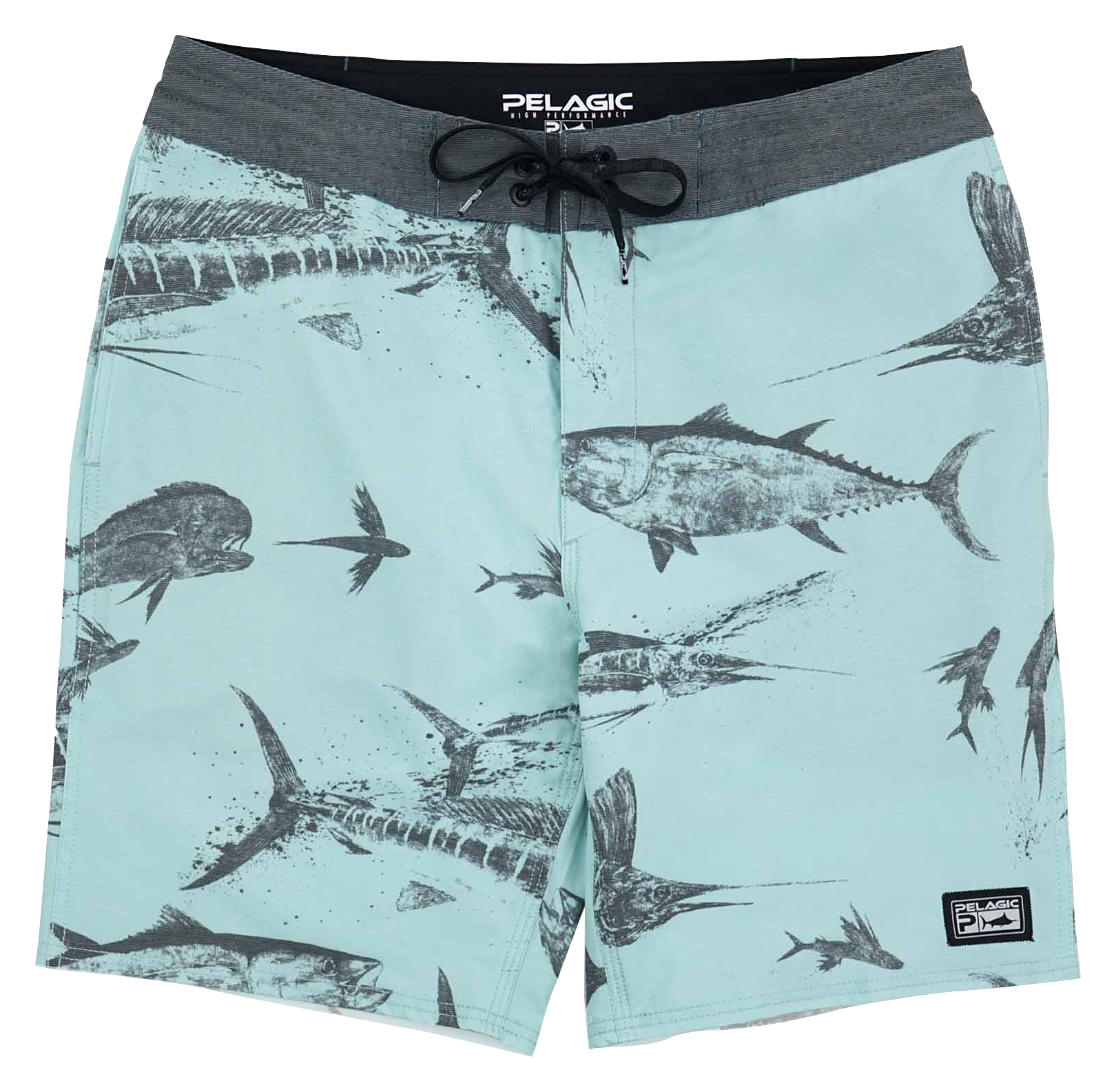 Pelagic Deep Drop Gyotaku Fishing Shorts for Men | Cabela's
